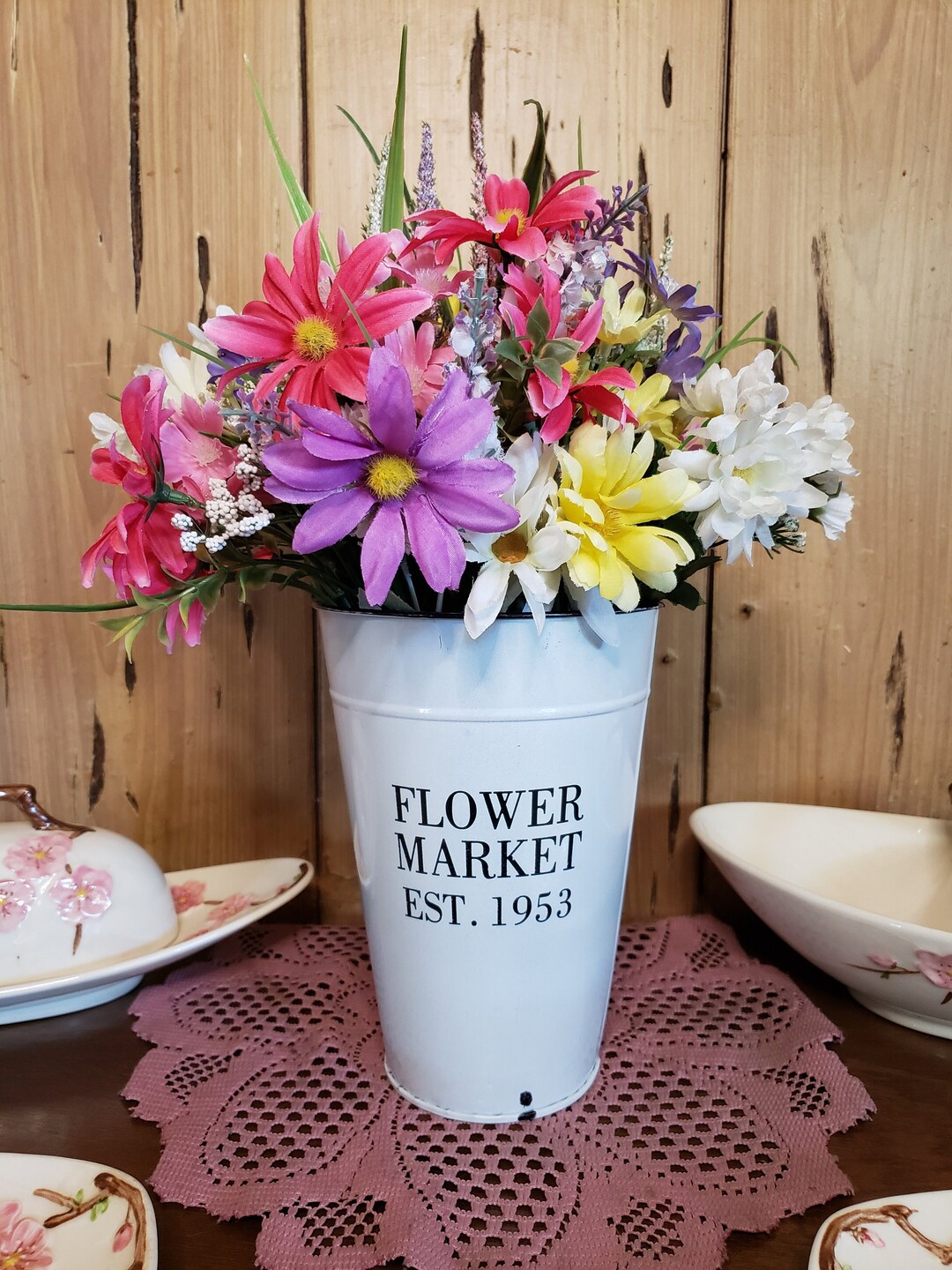 Floral Table Decoration - Etsy