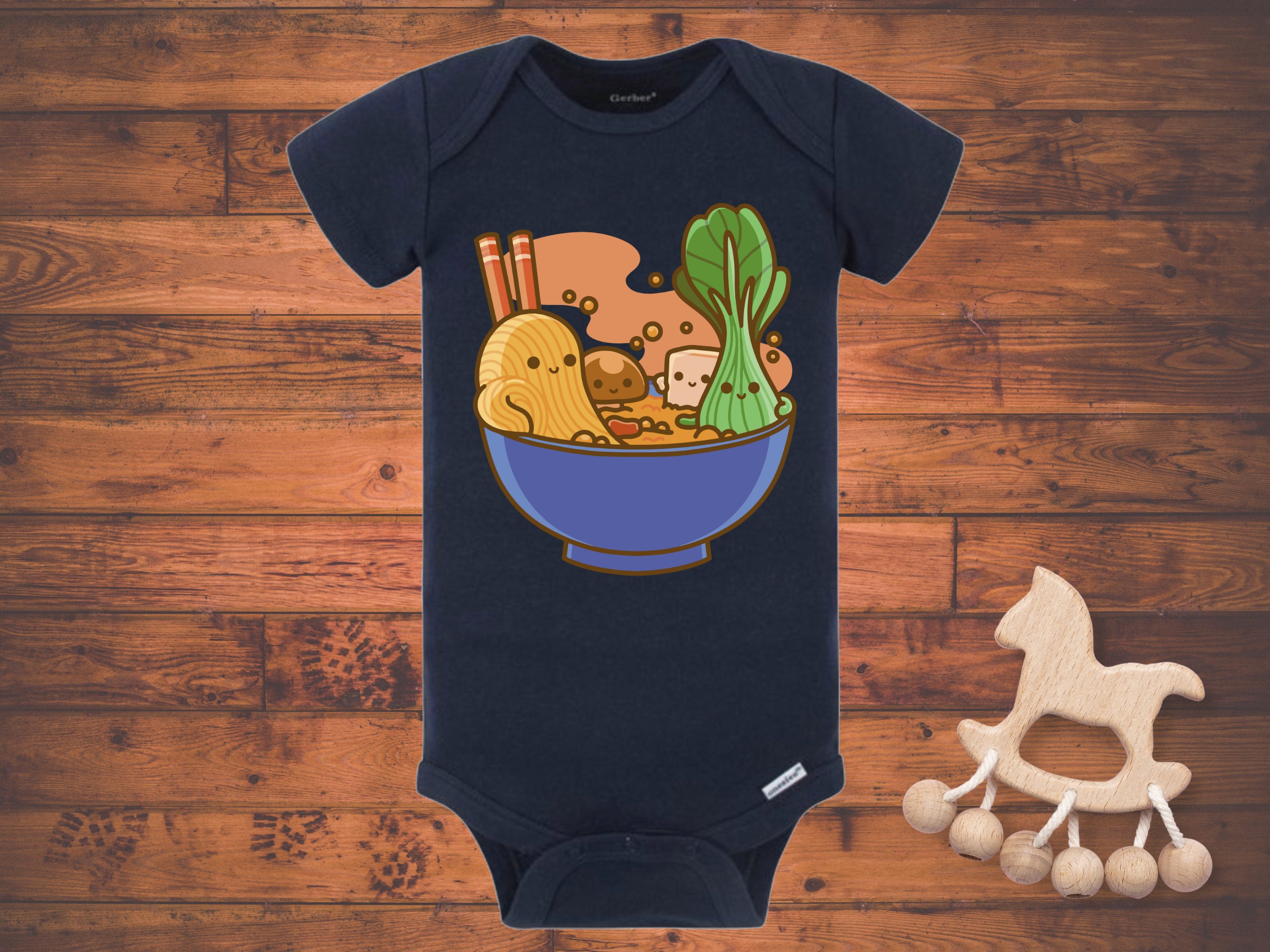 Kawaii Baby Design, Ramen Baby Onesie, Ramen Lover Gift, Cute Baby ...