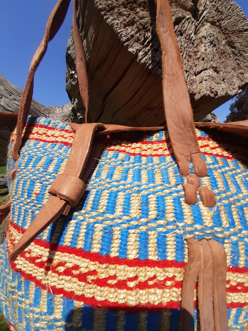 Unique Vintage Kenyan Kiondo Sisal Shoulder Beach, Holiday or All ...