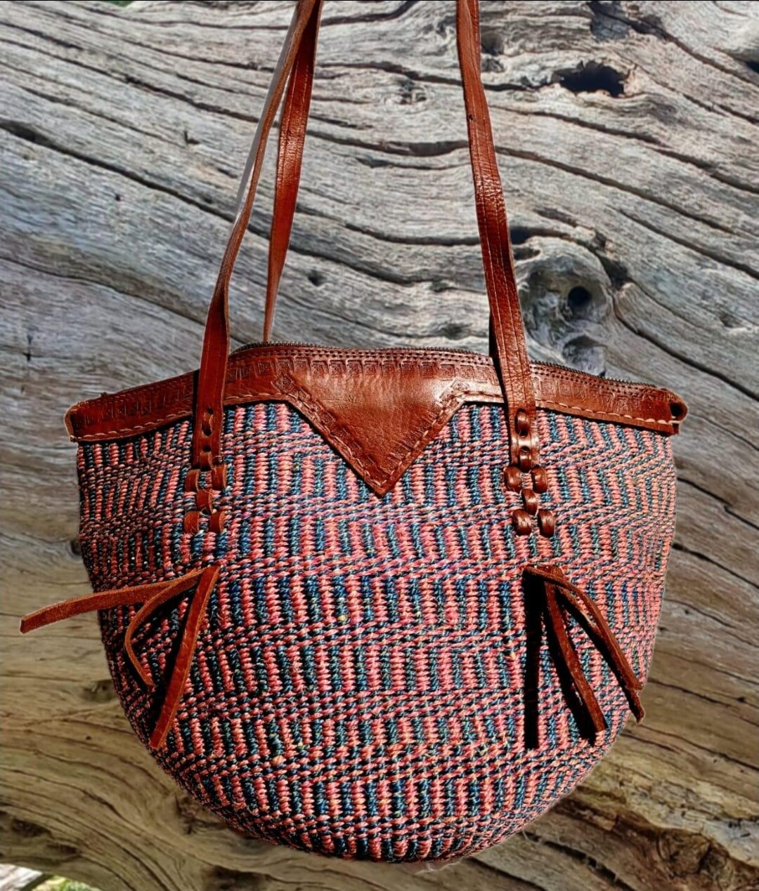Unique Vintage Kenyan Kiondo Sisal Shoulder Beach, Holiday or All ...