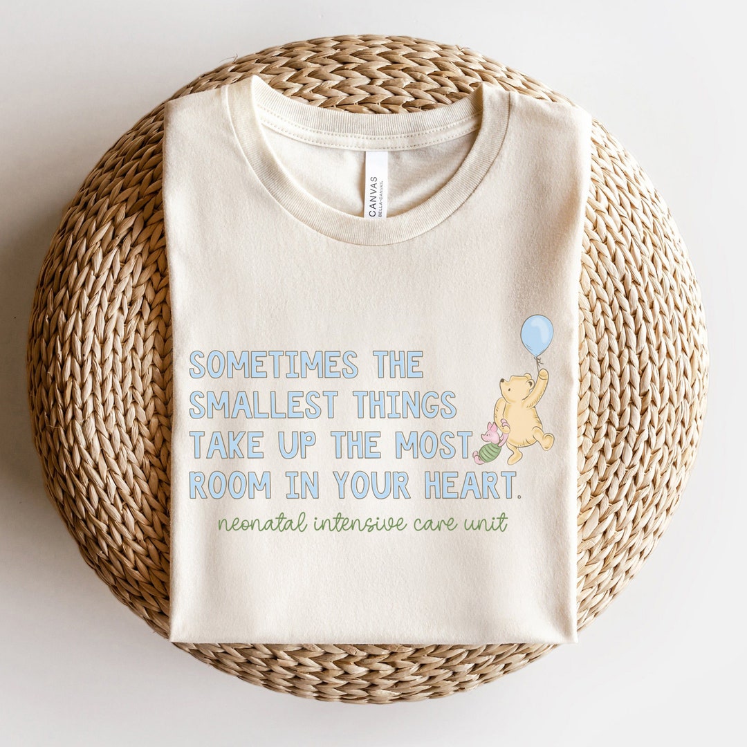 NICU Nurse Winnie the Pooh Shirt, Neonatal Intensive Care Unit RN ...
