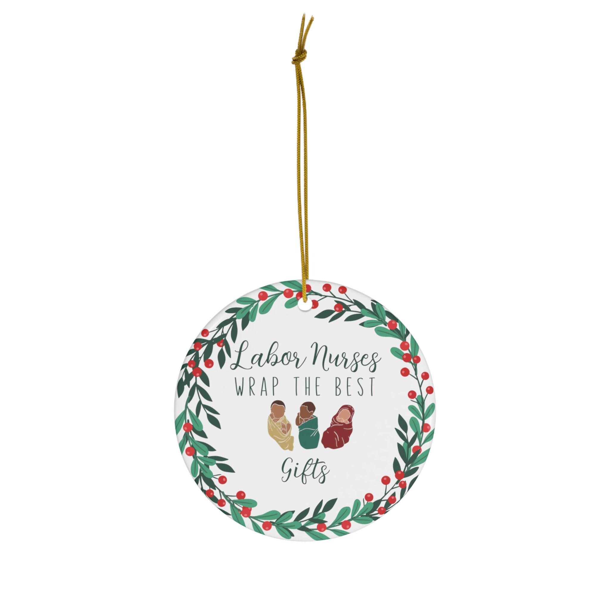 Labor and Delivery Nurse Christmas Gift, Ornament for Certified L&D ...