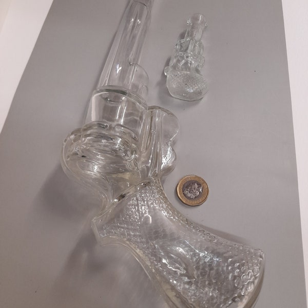 Antique Glass Candy Container - Etsy