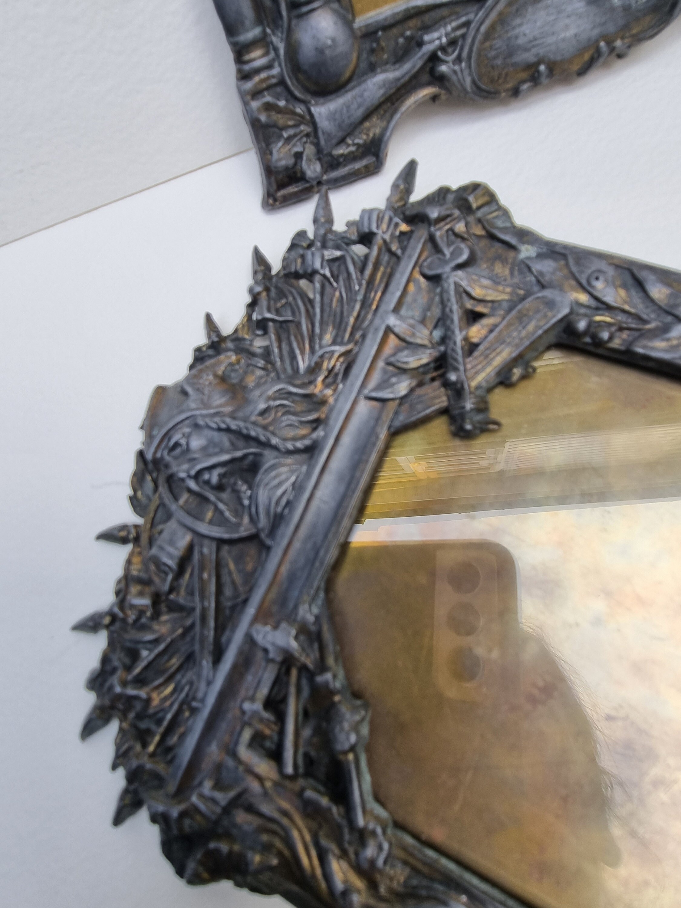 WW1 French Art Nouveau Pair of Photo Frames - Etsy