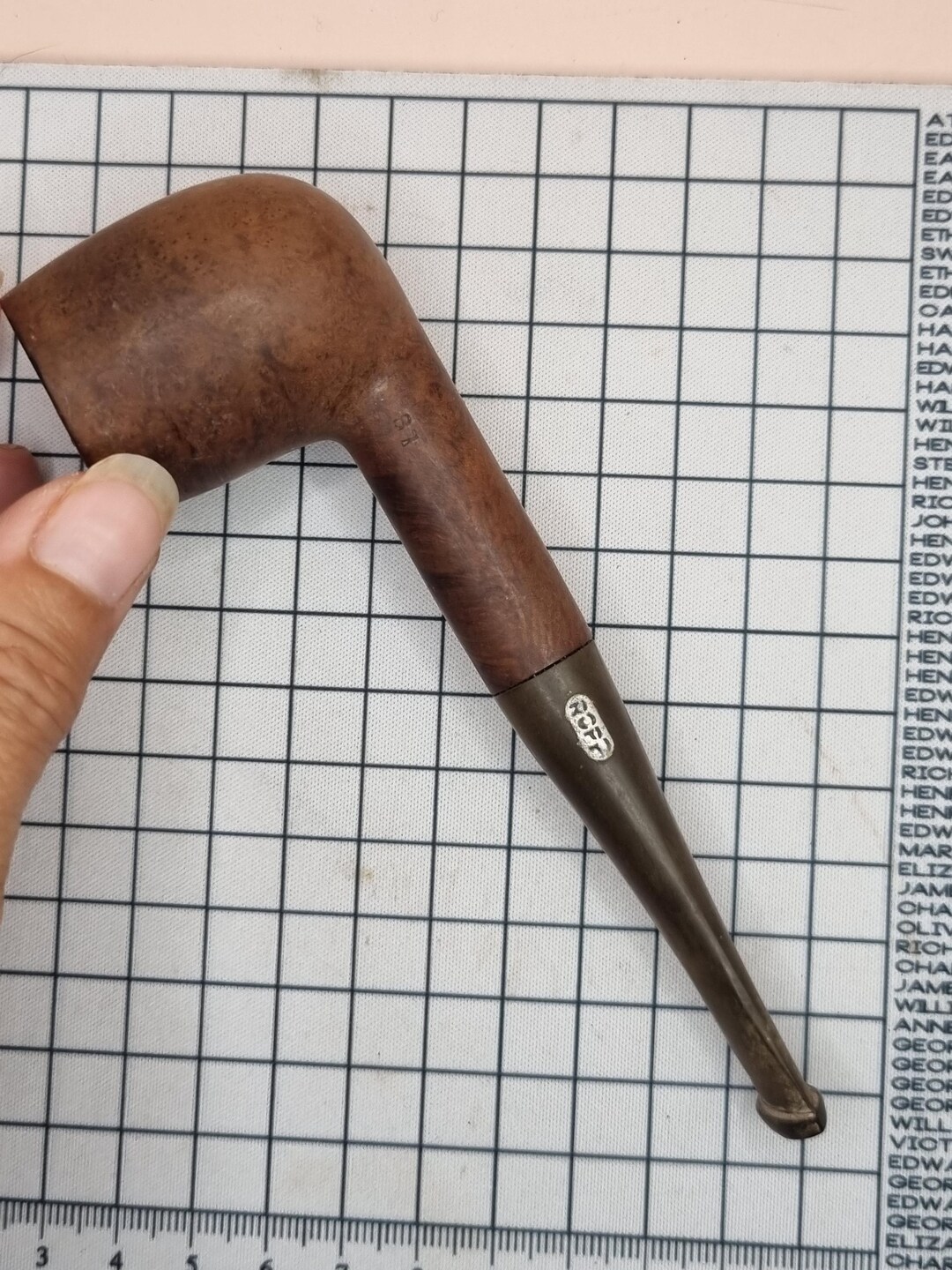 Vintage 1940s ROPP Regence Pipe - Etsy