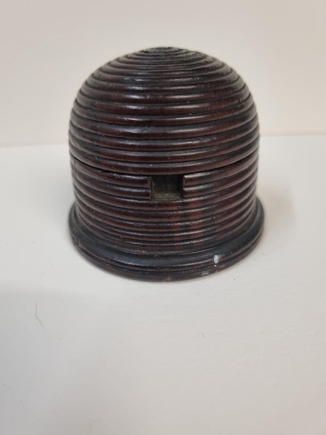 Early Victorian Treen Beehive Snuff or Trinket Box . - Etsy
