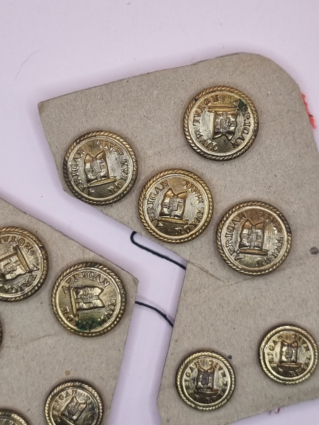 Circa 1890 1900 African Royal Mail Steam Ship Buttons - Etsy