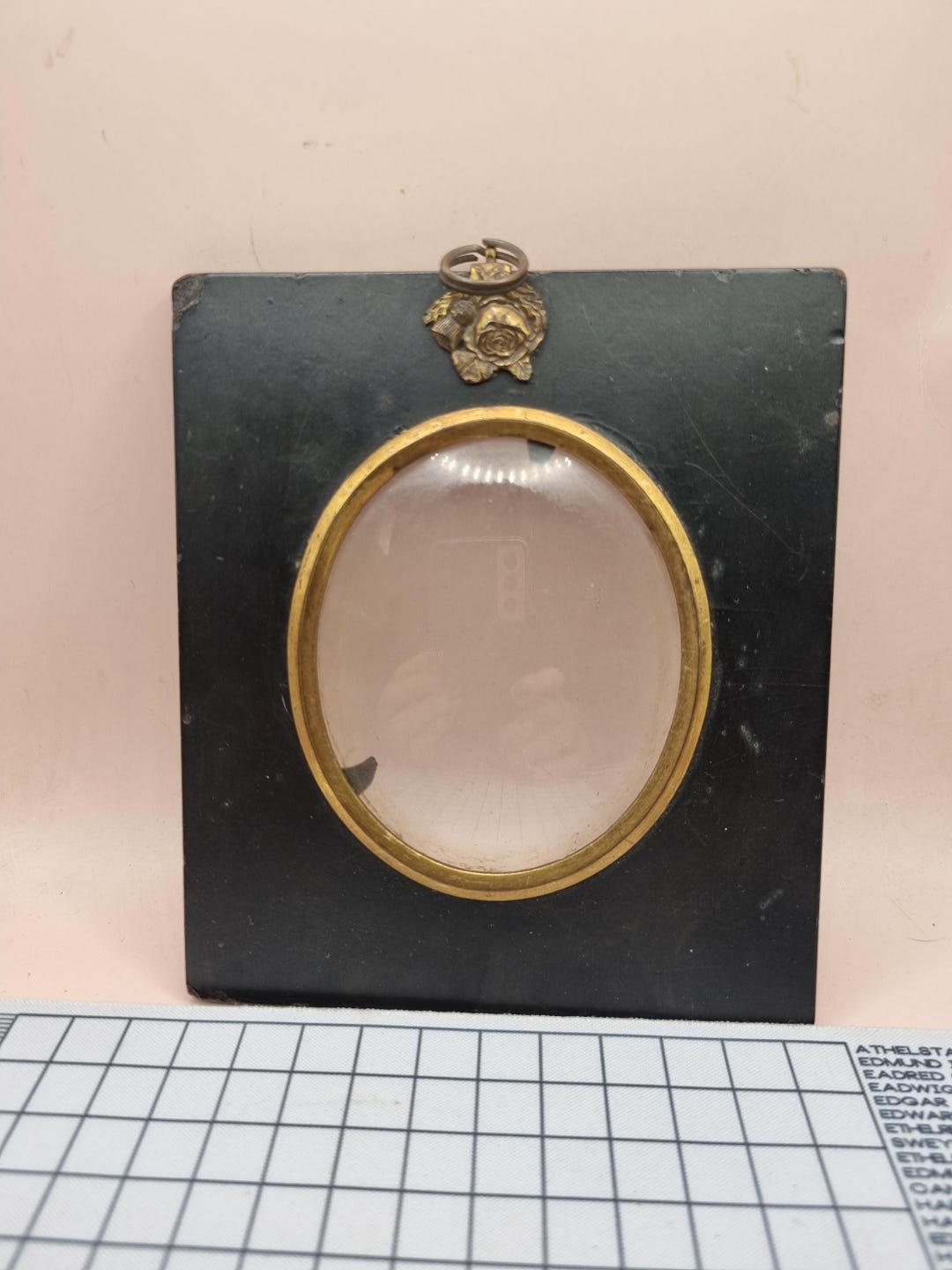 Georgian Concave Glass Picture Frame. - Etsy