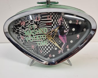 Tozai Clock Radio 2233T AM/FM Clear See Thru Alarm Clock 1998 Vintage ...