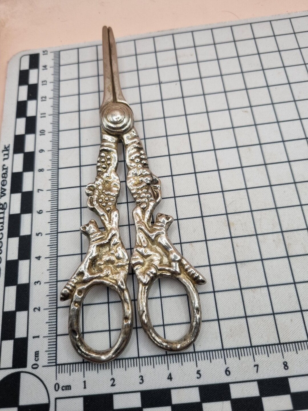 Art Deco 1920s Silver Plated Grape Scissors. - Etsy