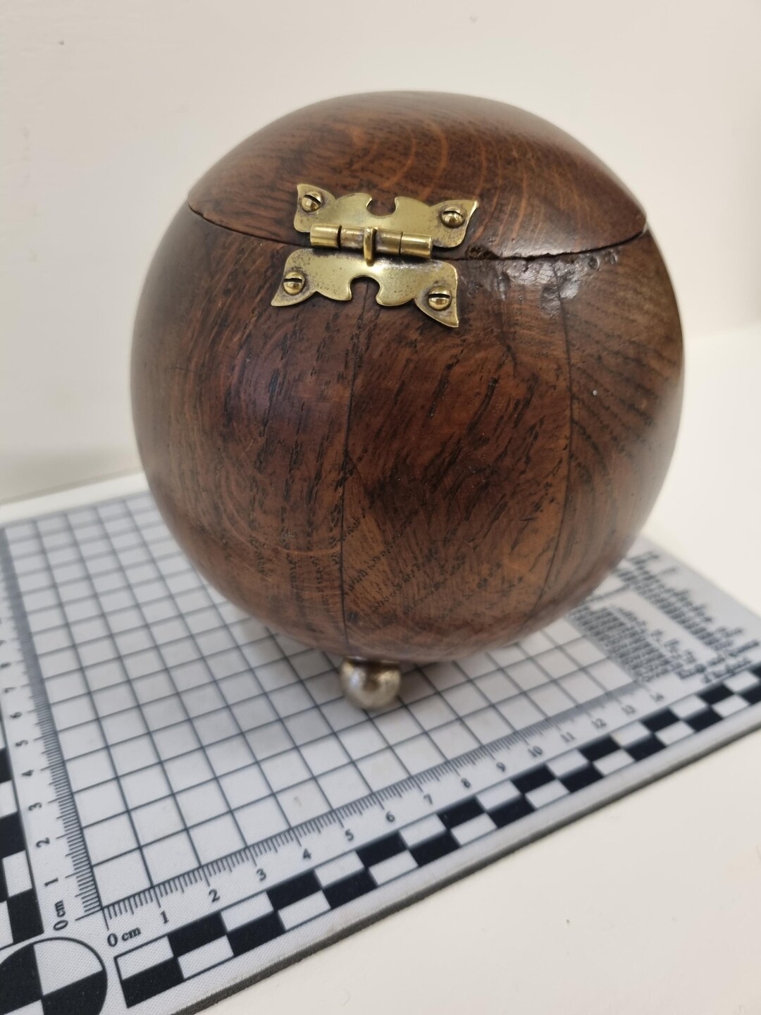 Art Deco 1920s Spherical Tea Caddy - Etsy