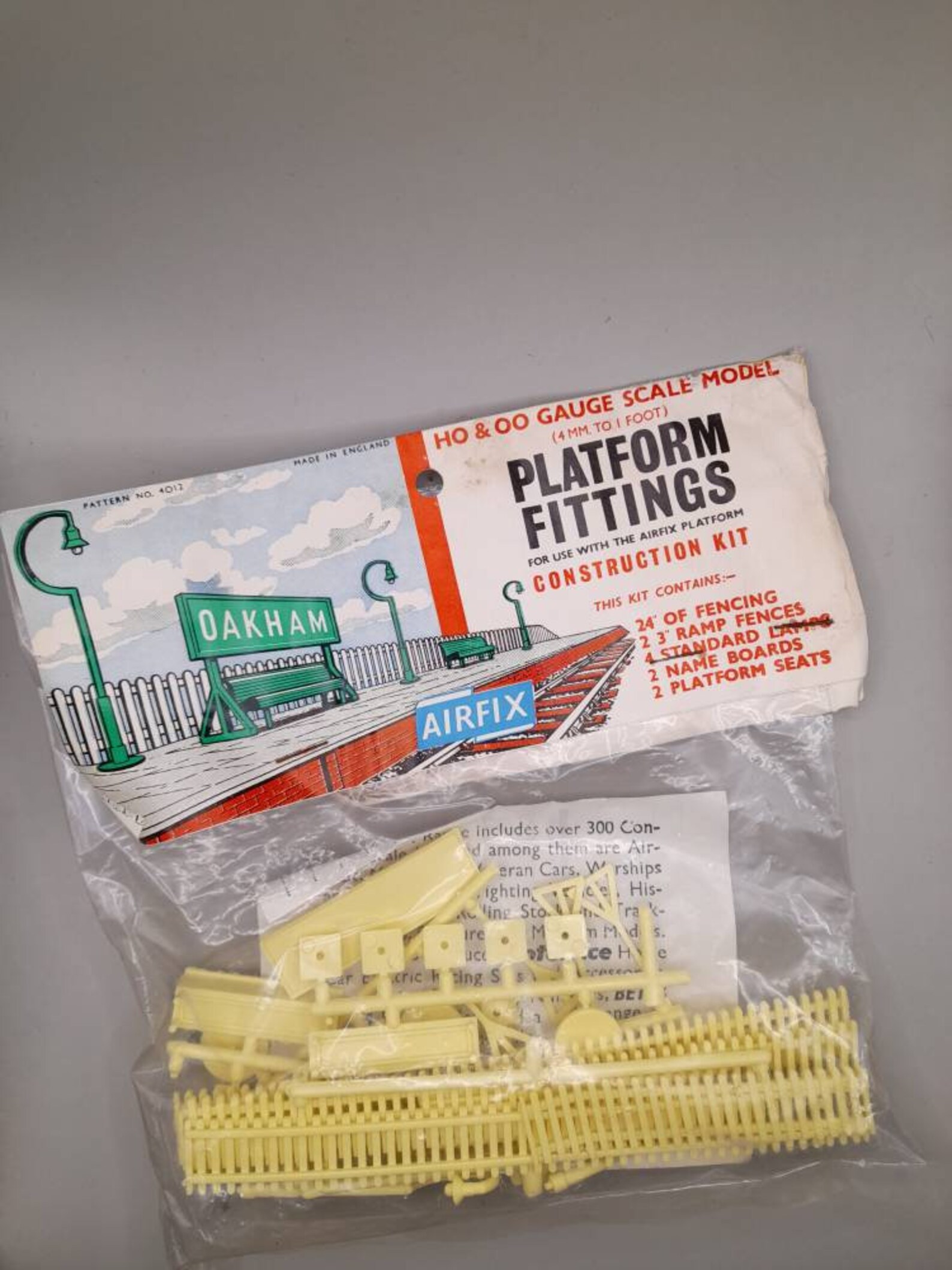 Vintage Original 1960s Airfix 4 Packets Brand New Old Stock Train ...