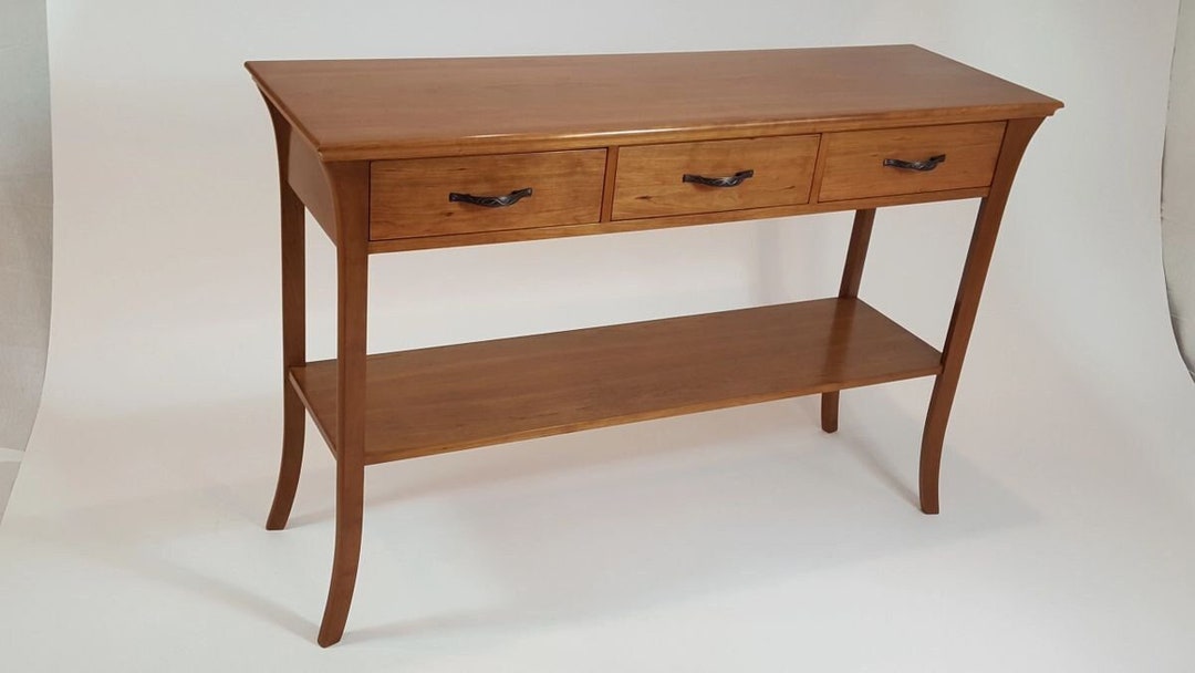 Cherry Hall Table Founder's Collection - Etsy
