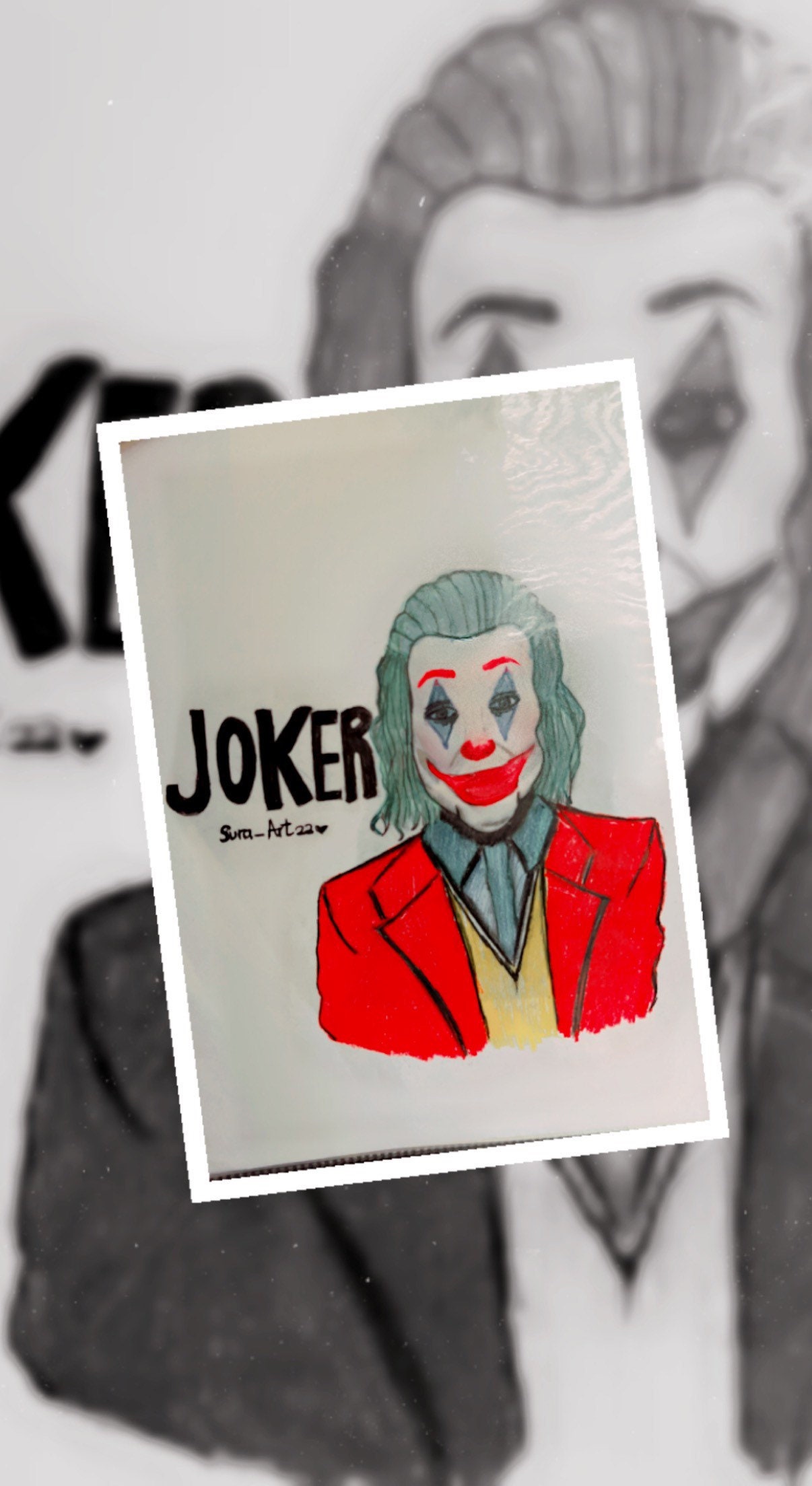 The Joker Drawing Easy
