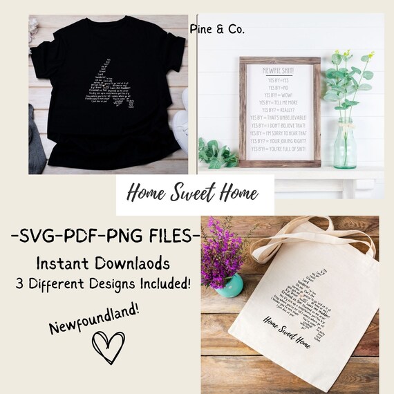 Newfie Slang Svg Newfie Svg Newfoundland Svg Yes by Svg - Etsy