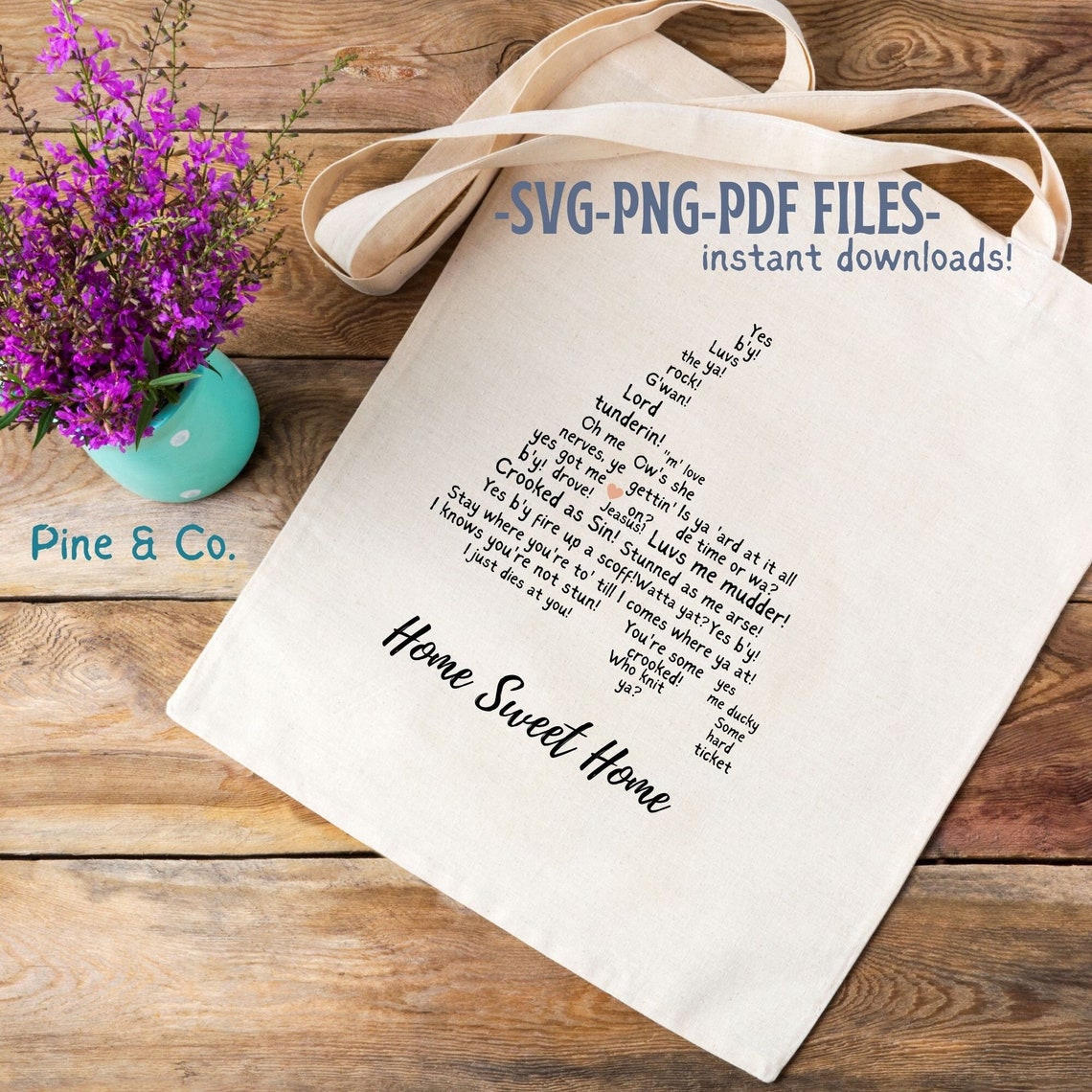 Newfie Slang Svg, Newfie Svg, Newfoundland Svg, Yes by Svg, NFLD Svg ...