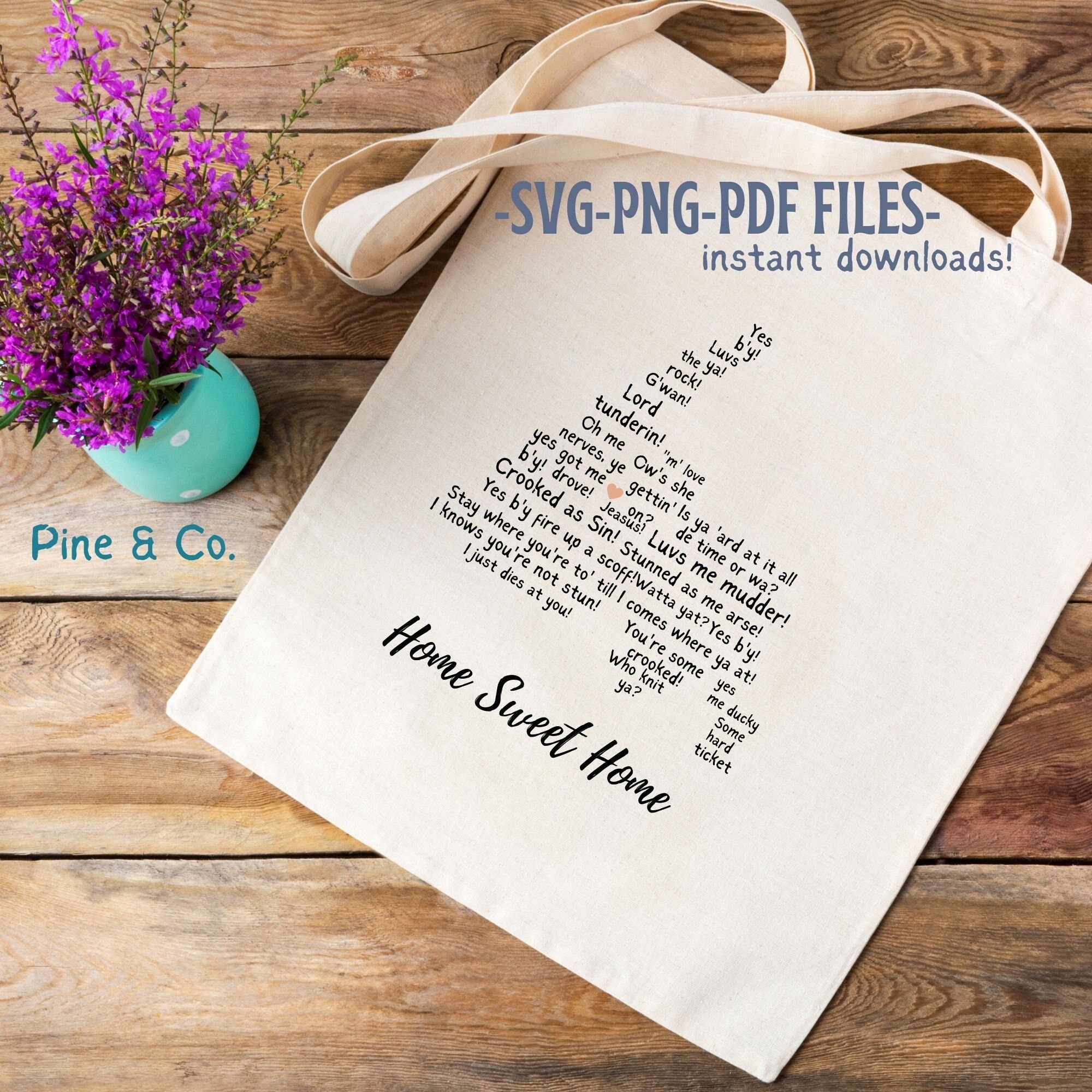 Newfie Slang Svg, Newfie Svg, Newfoundland Svg, Yes by Svg, NFLD Svg ...