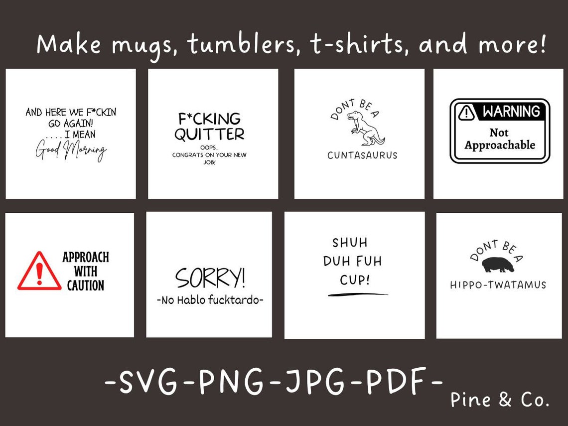 Adult SVG Swear Svg Adult Content Svg Coffee Mug SVG Adult - Etsy