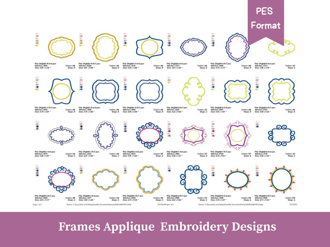 20+ Key Tags Monogram Embroidery Design,frames Applique Embroidery ...