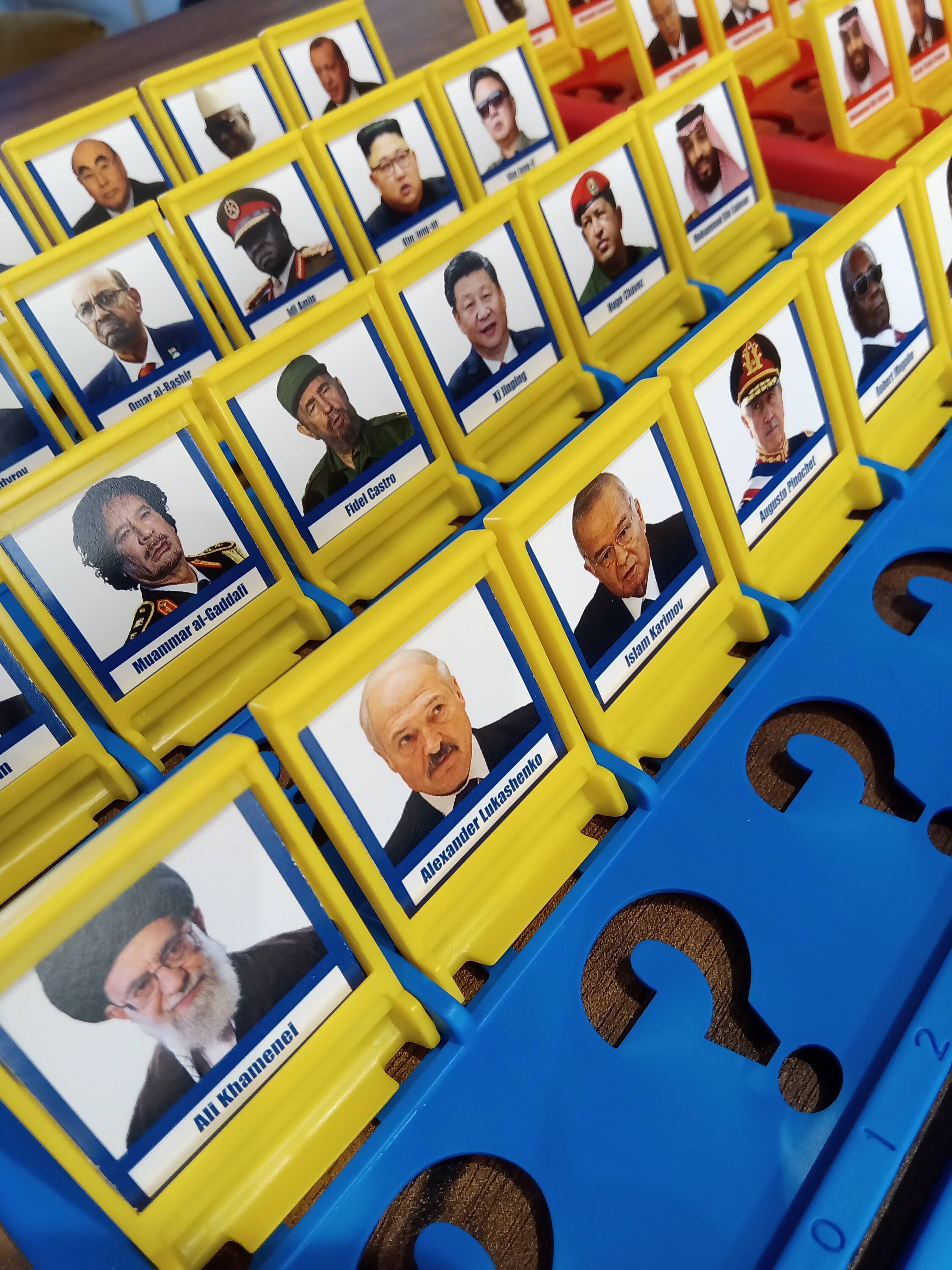 Pre-cut Guess Who Dictator Cards - Etsy