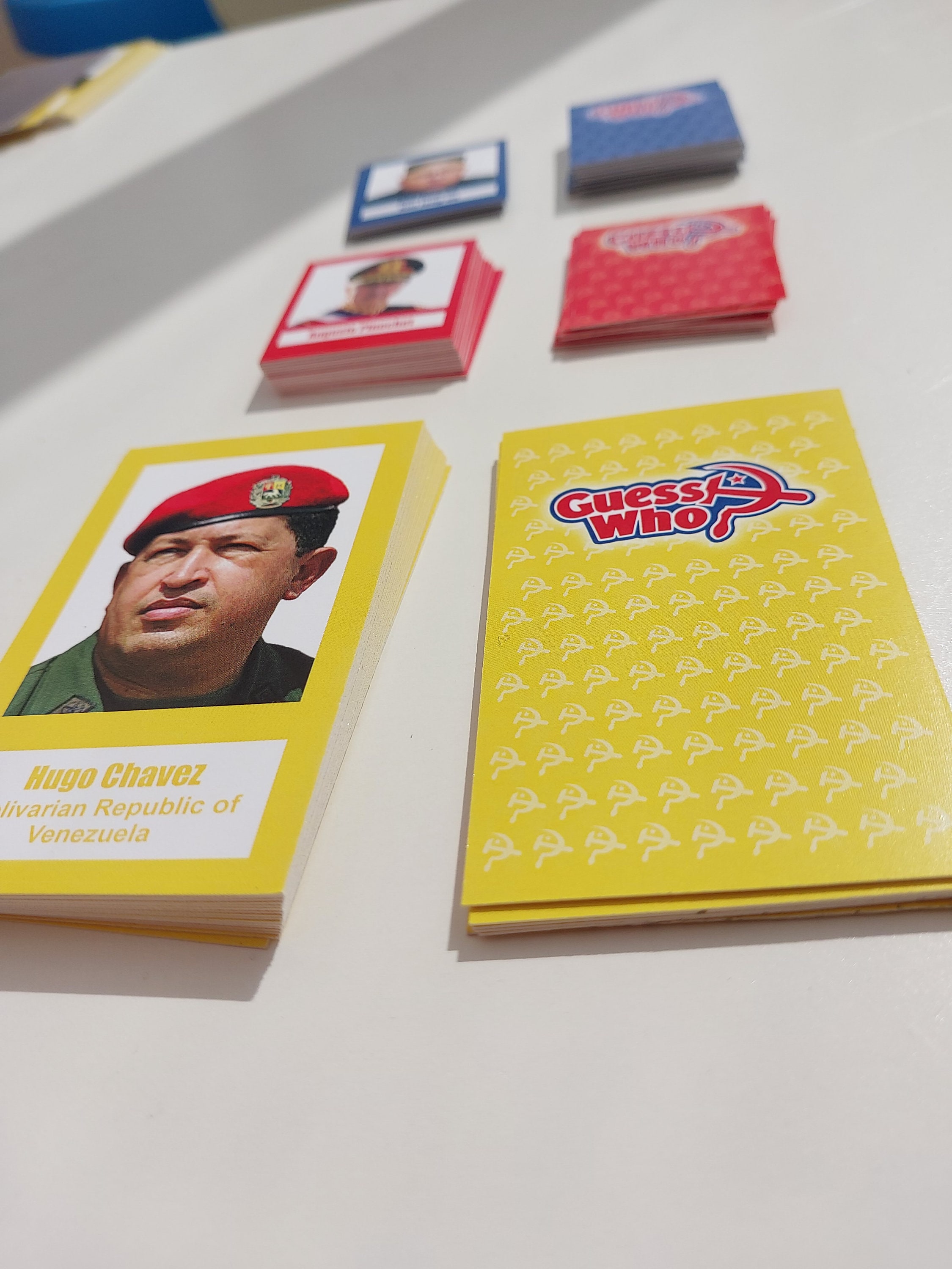 Pre-cut Guess Who Dictator Cards - Etsy