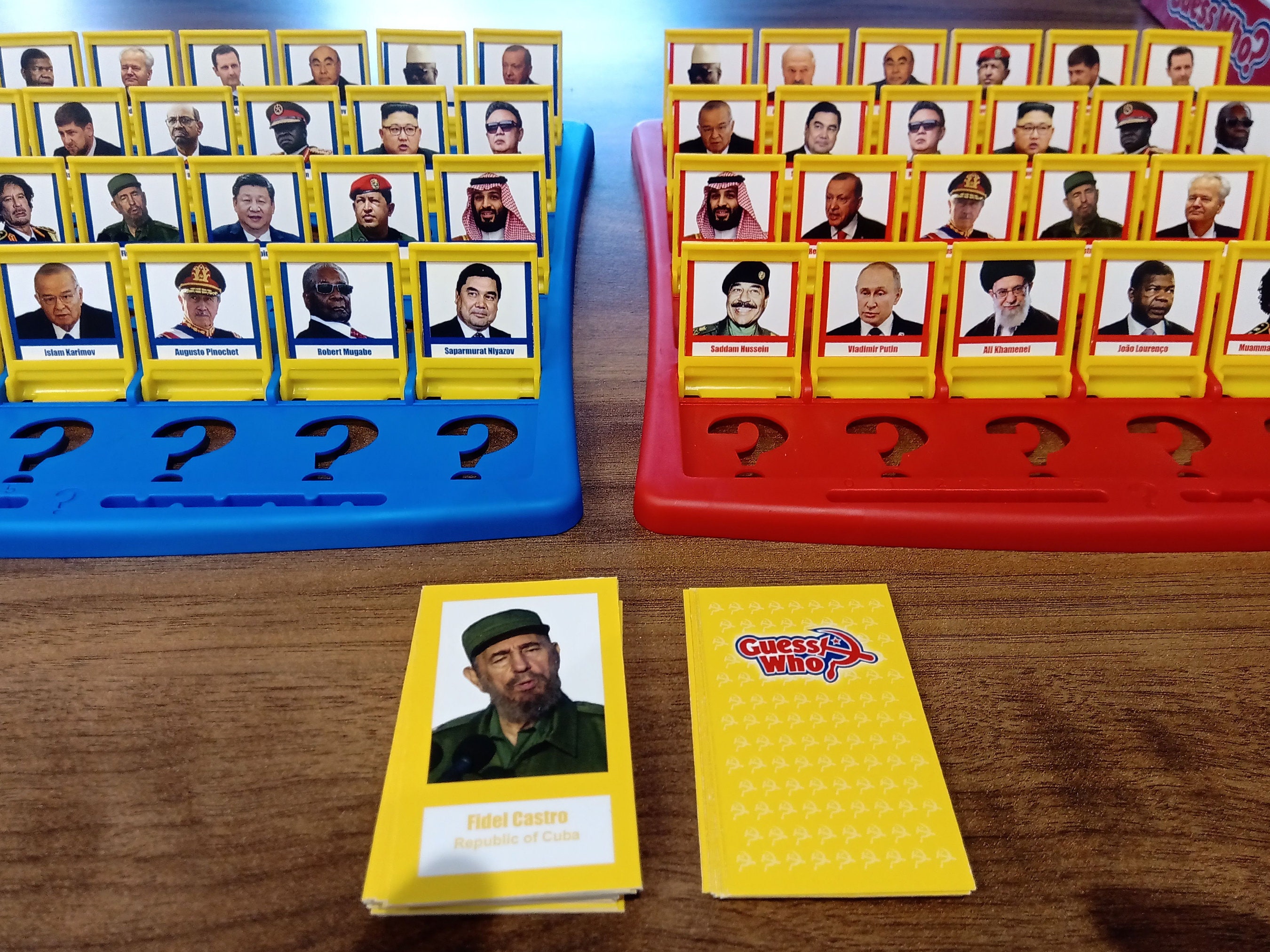 Guess Who Dictator Cards - Etsy