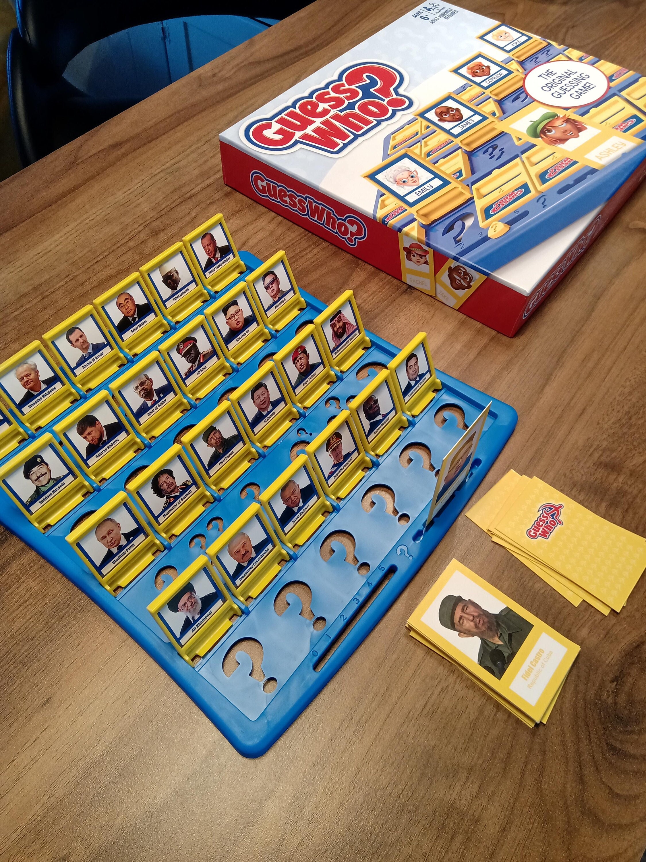Pre-cut Guess Who Dictator Cards - Etsy