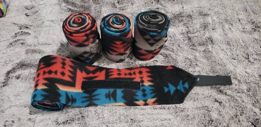 Miniature Horse Polo Wraps Set of 2/ Shetland Pony Polo Wraps Set of 2 ...