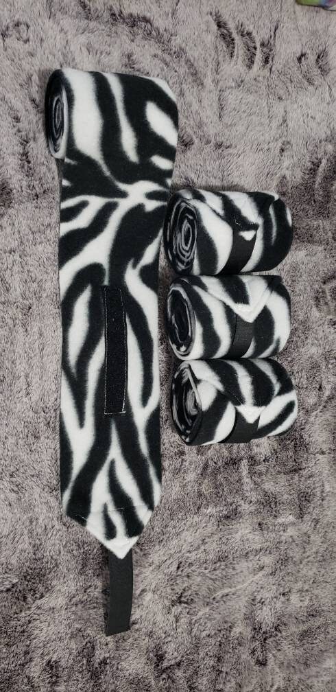 Miniature Horse Polo Wraps Set of 2/ Shetland Pony Polo Wraps Set of 2 ...