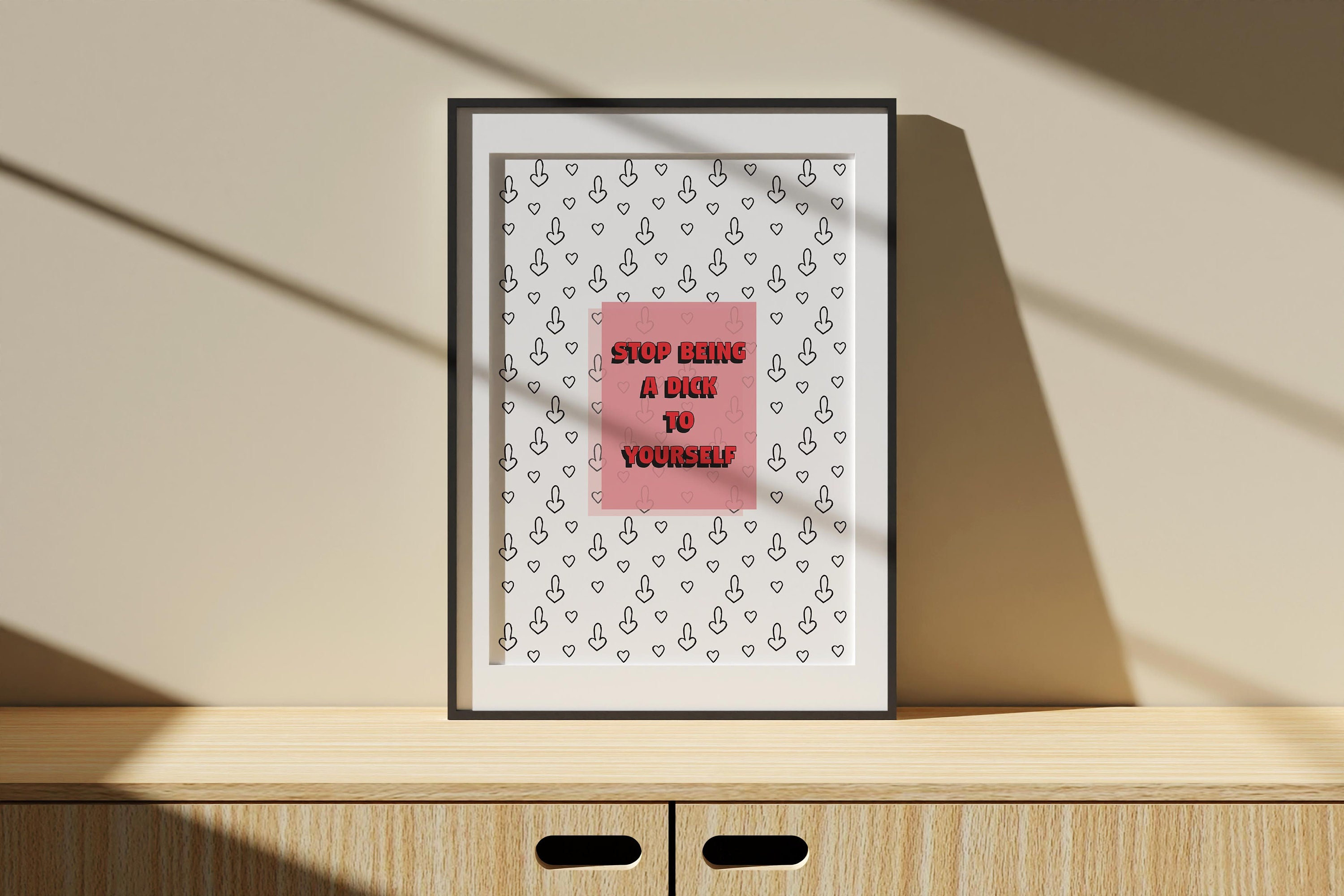 Digital Prints Art & Collectibles Prints Be yourself poster Digital ...