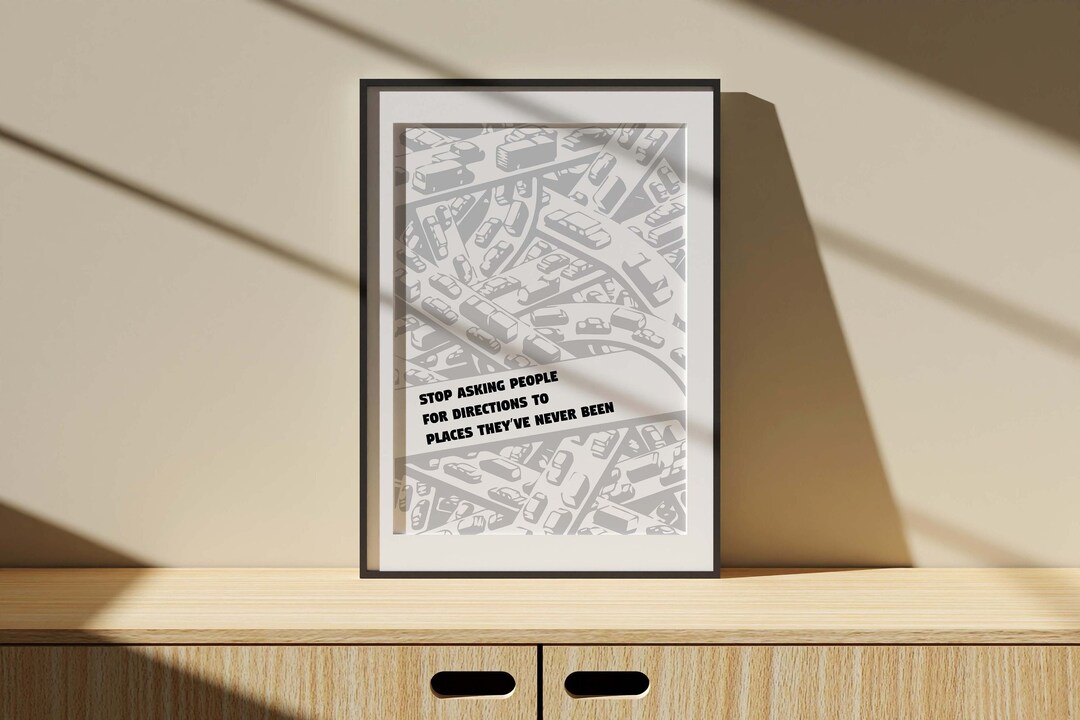 Inspirational Quote Poster, Digital Download Print, Wall Print, Modern ...