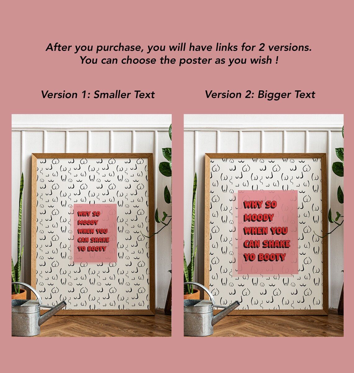 Butt Wall Print Butt Art Funny Bathroom Wall Art Modern - Etsy