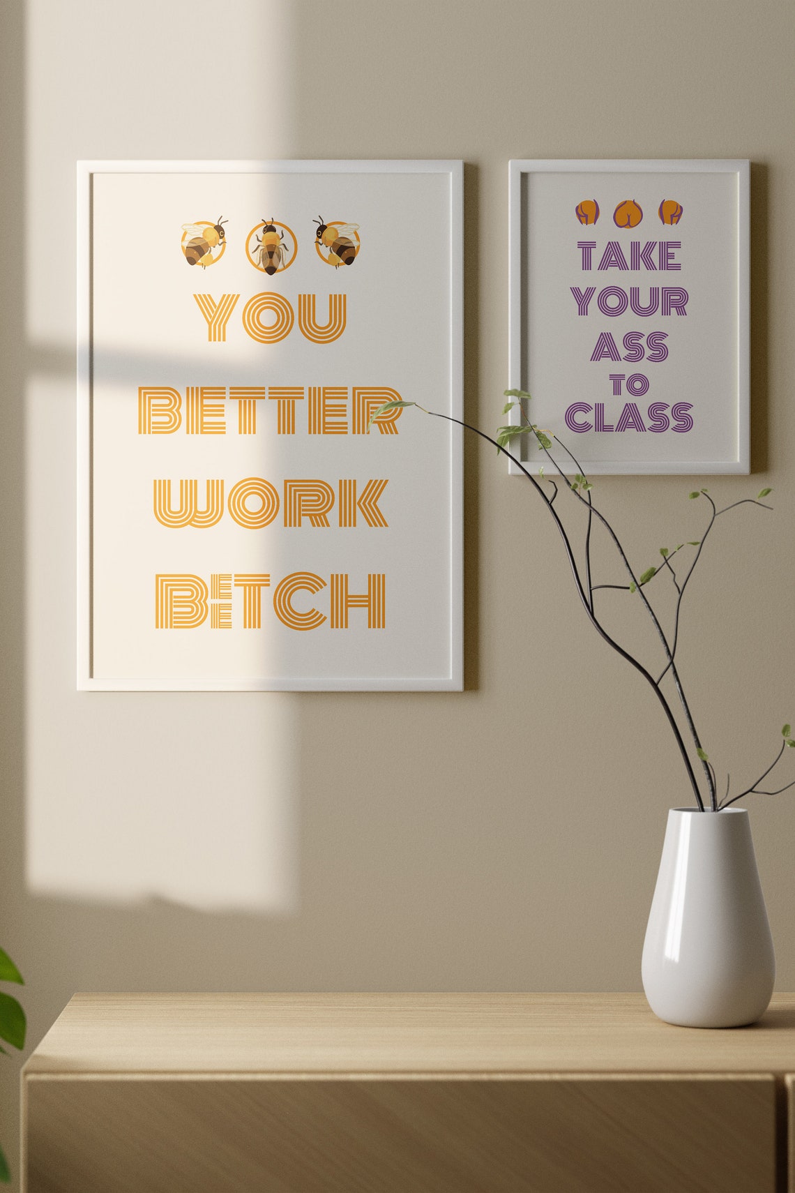 Motivational College Dorm Sign Roommate Sign Funny - Etsy