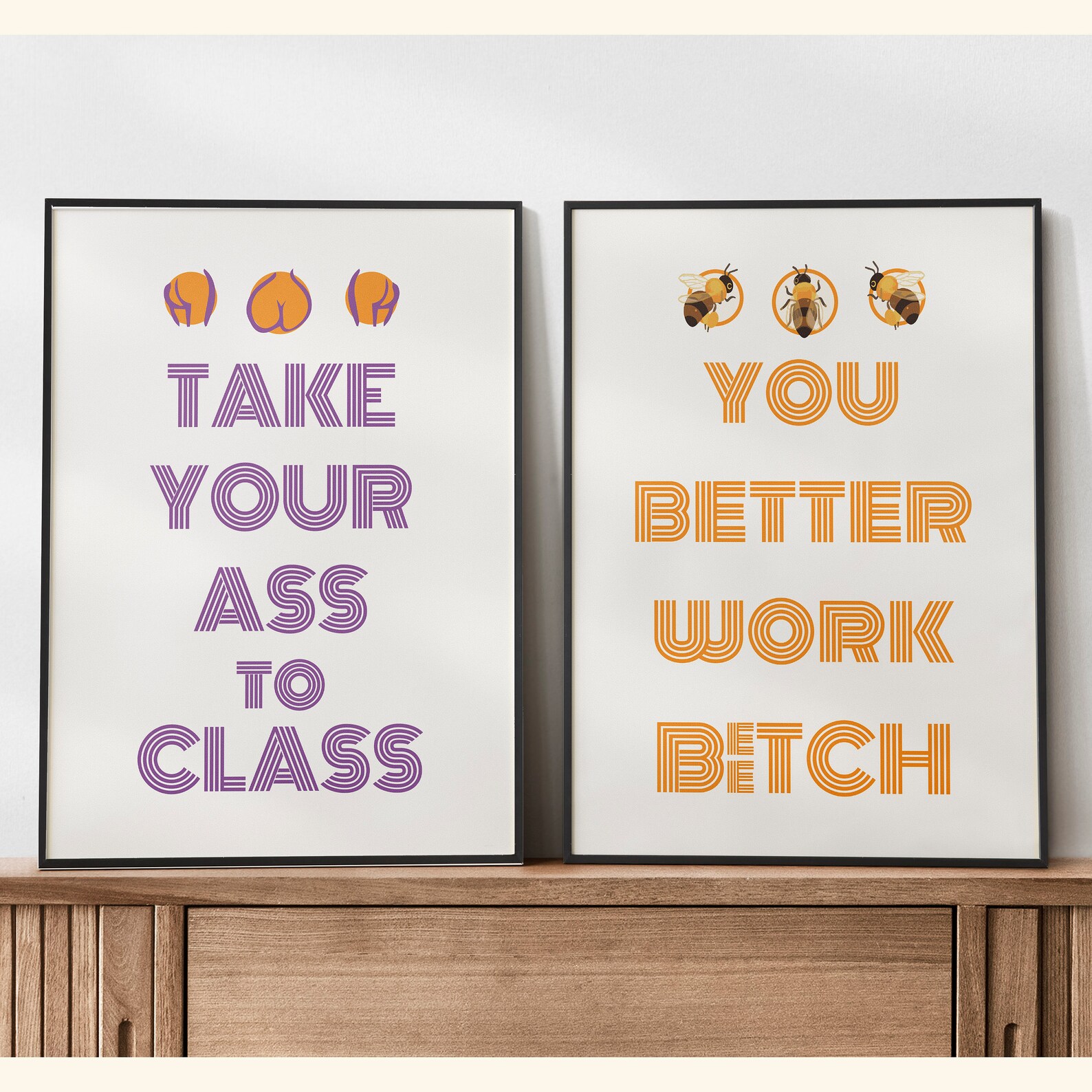 Motivational College Dorm Sign Roommate Sign Funny - Etsy