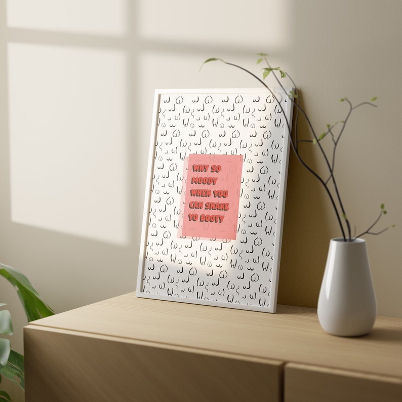 Butt Wall Print Butt Art Funny Bathroom Wall Art Modern - Etsy