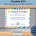 Forth Grade Diploma Certificate Template, Custom Printable 4th Grade ...