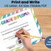 Third Grade Diploma Certificate Template, Custom Printable 3rd Grade ...