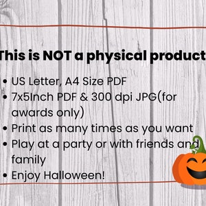 Halloween Pumpkin Decorating Contest Award Certificates and Halloween ...