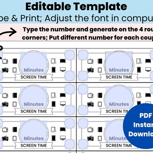 Screen Time Coupons for Kids and Teens, Screen Time Bucks, Earn Screen ...