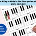 Monthly Piano Practice Chart, Music Practice Log, Music Practice ...