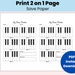 Monthly Piano Practice Chart, Music Practice Log, Music Practice ...