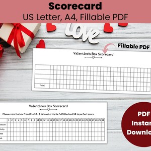 Black and White Valentines Box Contest Kit for Class and Valentines ...