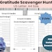Printable Gratitude Scavenger Hunt for Kids Indoor Thankful - Etsy