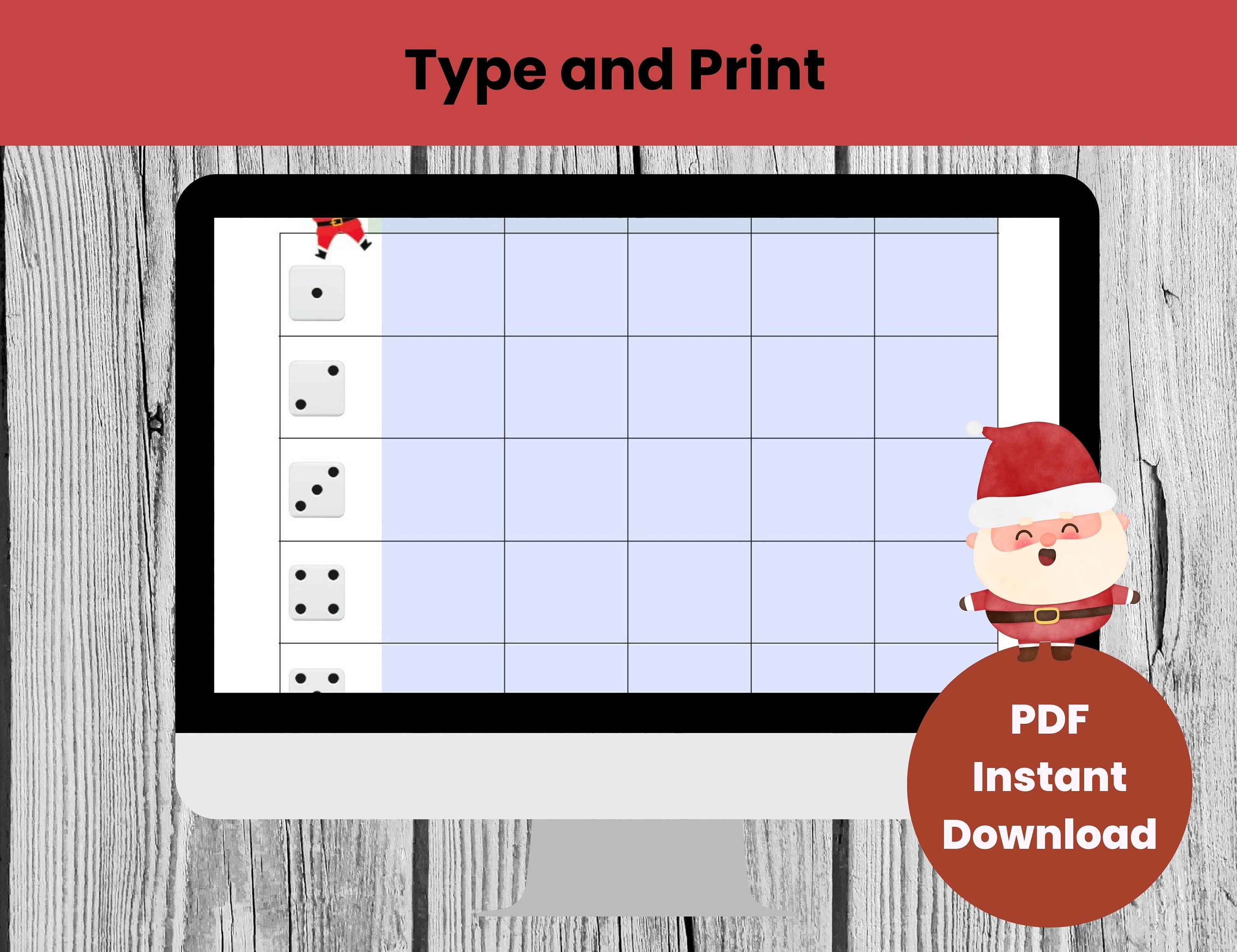 Christmas Story Dice Game for Families, Roll A Story, Fun Christmas ...