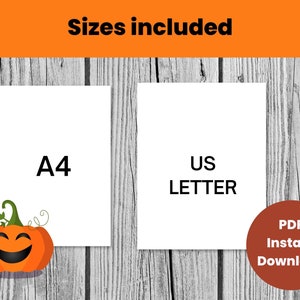 Printable Halloween Scavenger Hunt for Kids, Halloween Party Game ...