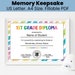 First Grade Diploma Certificate Template, Custom Printable 1st Grade ...