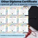 Second Grade Diploma Certificate Template, Custom Printable 2nd Grade ...