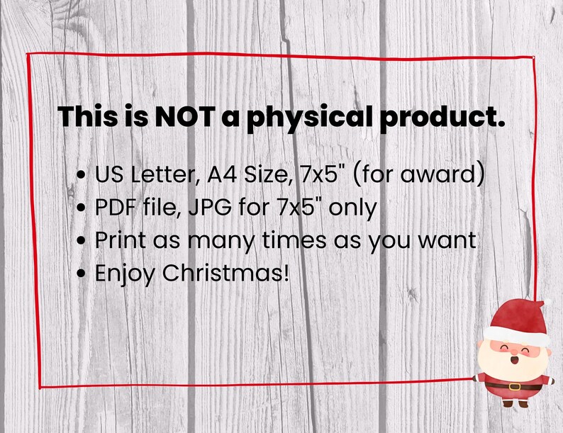 Christmas Tree Decorating Contest Award Certificates and Voting Cards ...