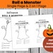 Fun Halloween Dice Game Bundle, Printable Halloween Party Game, Candy ...