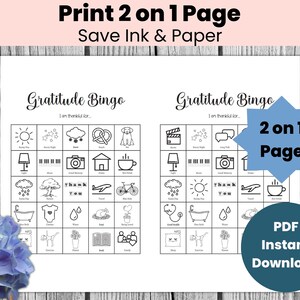Printable Gratitude Coloring Bingo, Thankful Activities for ...
